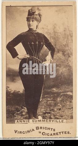 Annie Summerville, from the Actors and Actresses series (N45, Type 1 ...