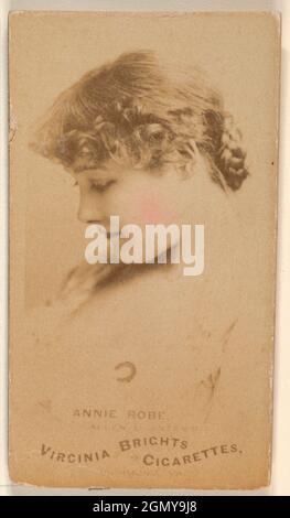 Annie Robe, from the Actresses series (N203) issued by Wm. S. Kimball ...