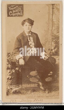 Daisy Hall, from the Actors and Actresses series (N45, Type 1) for ...