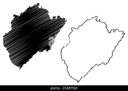 Budgam district (Jammu and Kashmir union territory, Republic of India ...