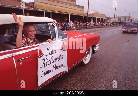 Luling Texas USA, circa 1993: U.S. Congressman JAKE PICKLE representing ...