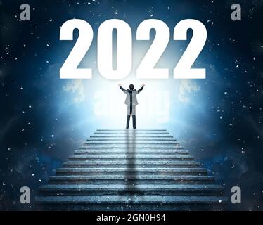 Rear view of a businessman with inscription Stock Photo - Alamy