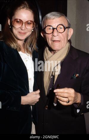 Kari Kelly and George Burns Circa 1980's Credit: Ralph Dominguez ...