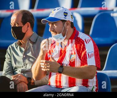 Madrid, Spain, 21st September 2021; Estadio Coliseum Alfonso Perez ...