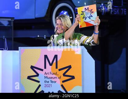 EDITORIAL USE ONLY Sally Shaw, director of Firstsite, winner of Art ...