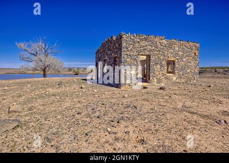 Ruins at Sullivan Lake, Paulden, Arizona, United States Stock Photo - Alamy