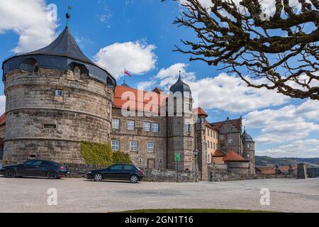 Rosenburg Fortress in Kronach, Bavaria, Germany Stock Photo - Alamy