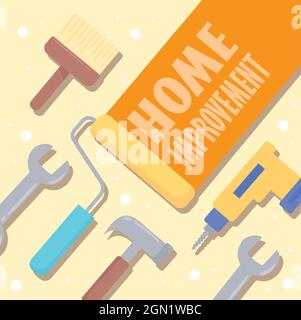 repair lettering home improvement Stock Vector Image & Art - Alamy
