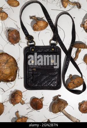 Mycelium leather bags are eco-friendly alternative to leather. Made ...