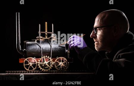 John McGoldrick, curator of industrial history at Leeds Industrial ...
