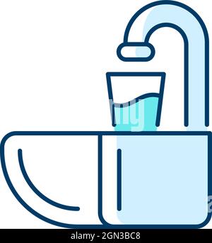 Spit RGB color icon Stock Vector Image & Art - Alamy