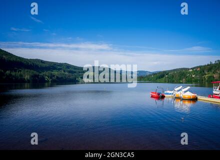 SCHWARZWALD GERMANY TITISEE, GERMANY - Jul 02, 2021: Titisee ...