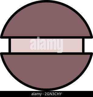 Screw top view icon, outline style Stock Vector Image & Art - Alamy