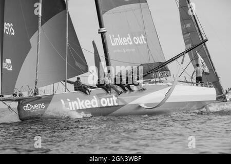 Ruyant Thomas, Lagravière Morgan, LinkedOut, action during the Défi ...