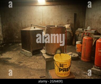 Making Poteen in Ireland Stock Photo - Alamy