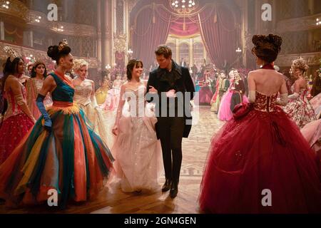 CAMILA CABELLO and NICHOLAS GALITZINE in CINDERELLA (2021), directed by ...
