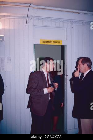 French tennis player Pierre Darmon, Flushing Meadows, USA 1989 Stock ...