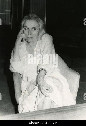 Italian astrologer Lucia Alberti, 1970s Stock Photo - Alamy