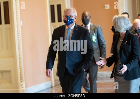 Washington DC- Scott Morrison MP, Prime Minister of, Australia. 22nd ...
