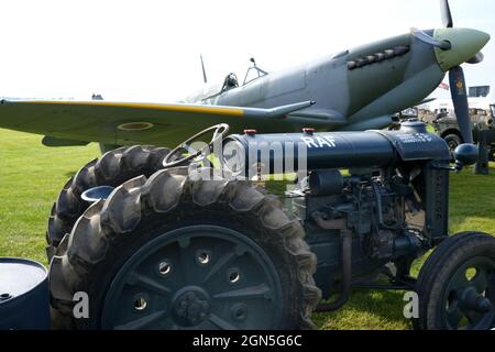 September 2021 - Fordson RAF airfield tractor in the Military display ...