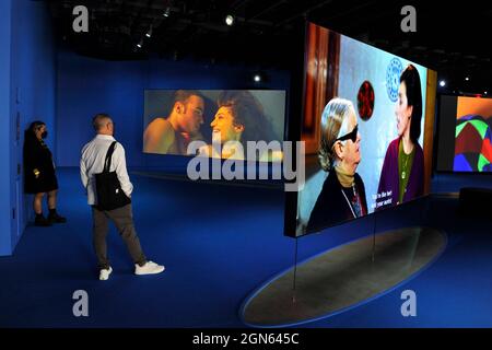 Exhibition honoring director Pedro Almodovar at the Academy Museum of ...