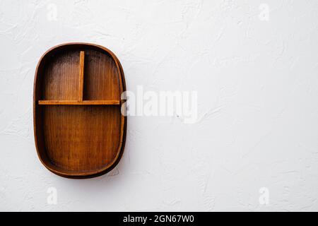 Empty asian bento food box Stock Photo - Alamy