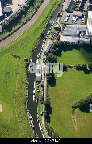 The Rufford Branch of the Leeds - Liverpool Canal connects Burscough to ...