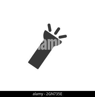 flash lantern isolated icon Stock Vector Image & Art - Alamy