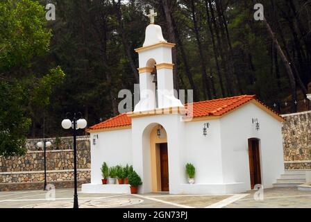 Greece Rhodes island Soroni village Saint Sillas Stock Photo - Alamy