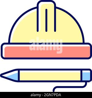 Building code inspection isolated concept vector illustration ...