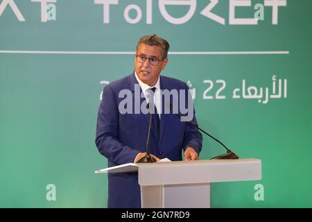 Aziz Akhannouch, Premier Ministre Marocain, Parti RNI Stock Photo - Alamy