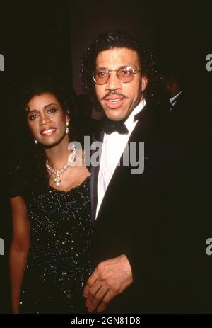 Lionel Richie and Brenda Richie Circa 1980's Credit: Ralph Dominguez ...