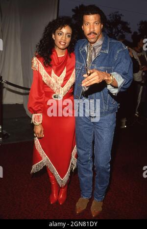 Lionel Richie and Brenda Richie Circa 1980's Credit: Ralph Dominguez ...