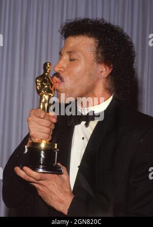 Lionel Richie at T58th Annual Academy Awards on March 24, 1986 at the ...