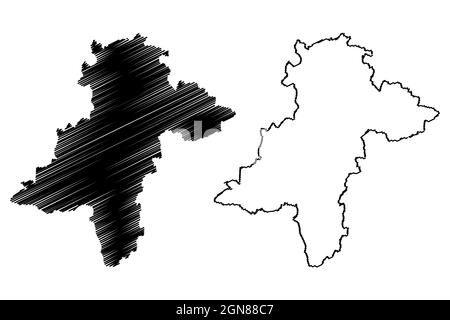 Davanagere district (Karnataka State, Republic of India, Bangalore ...