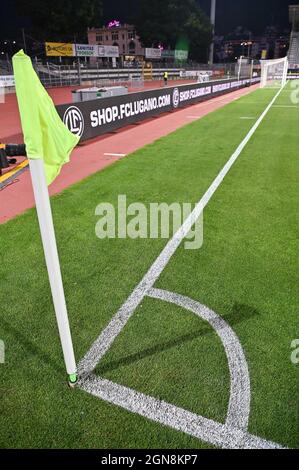 Lugano, Switzerland. 23rd Sep, 2021. GCZ supporters during the Super ...