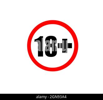 age warning label vector illustration Stock Vector Image & Art - Alamy