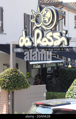 TAVULLIA, ITALY – set 13, 2021: tavullia Valentino Rossi home town ...