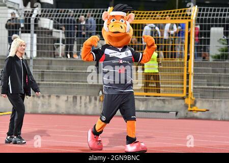 Lugano, Switzerland. 23rd Sep, 2021. GCZ supporters during the Super ...