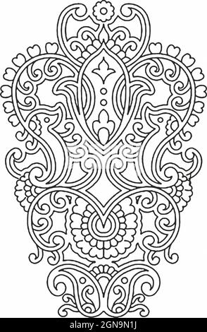 Element for design. It can be used for decorating of wedding ...