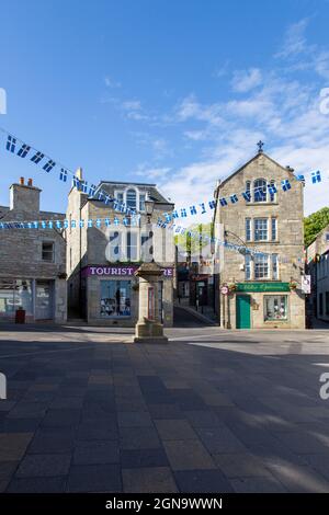 Market Cross,, Lerwick, Mainland, Shetland, Scotland, UK Stock Photo ...