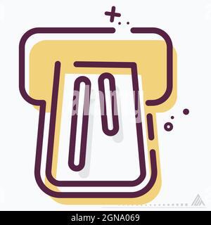 Icon Card - MBE Syle - Simple illustration, Editable stroke, Design ...