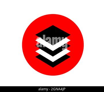 Layer vector icon isolated on transparent background, Layer ...