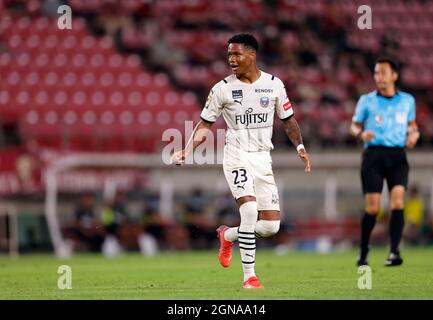 Kashima Stadium, Ibaraki, Japan. 22nd Sep, 2021. Naoki Soma (Antlers ...