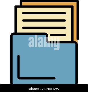important documents icon, linear design Stock Vector Image & Art - Alamy