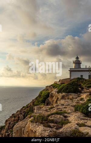 Rocky Coast At Cap Blanc, Mallorca, Spain, Europe Stock Photo - Alamy