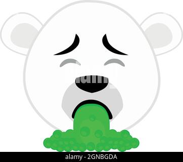 Vomiting Puking Emoji Emoticon Icon Cartoon Stock Vector Image & Art ...