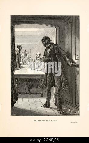 “Detective Fix” from ‘Around the World in Eighty Days’ by Jules Verne ...