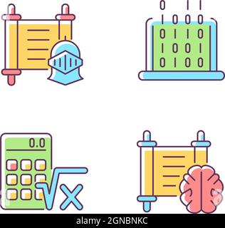 Humanities icon, linear isolated illustration, thin line vector, web ...