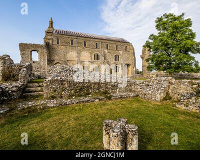 Binham Priory ruins in Norfolk, England Stock Photo - Alamy